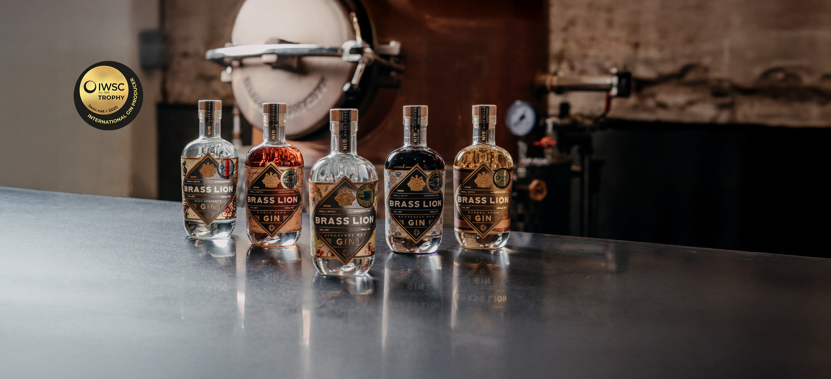 Brass Lion Distillery – Singapore’s First Craft Gin Distillery