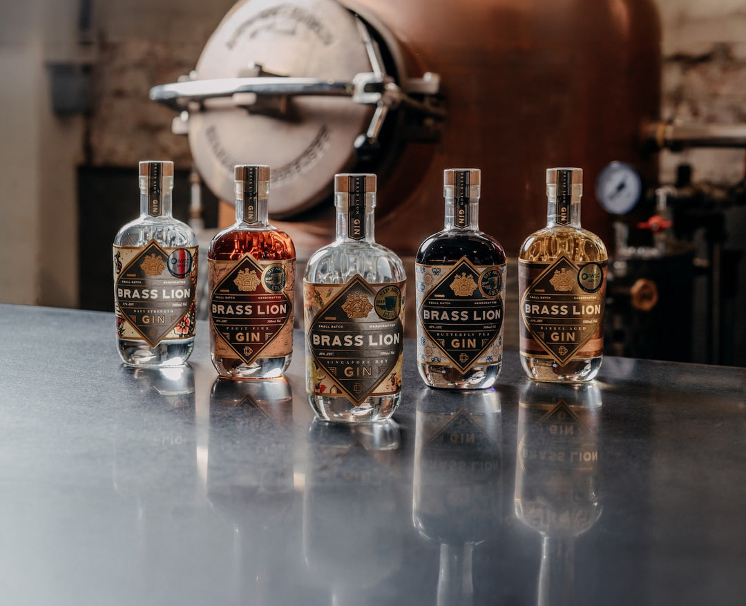 Strawberry Kaffir Gin | Brass Lion Distillery Singapore