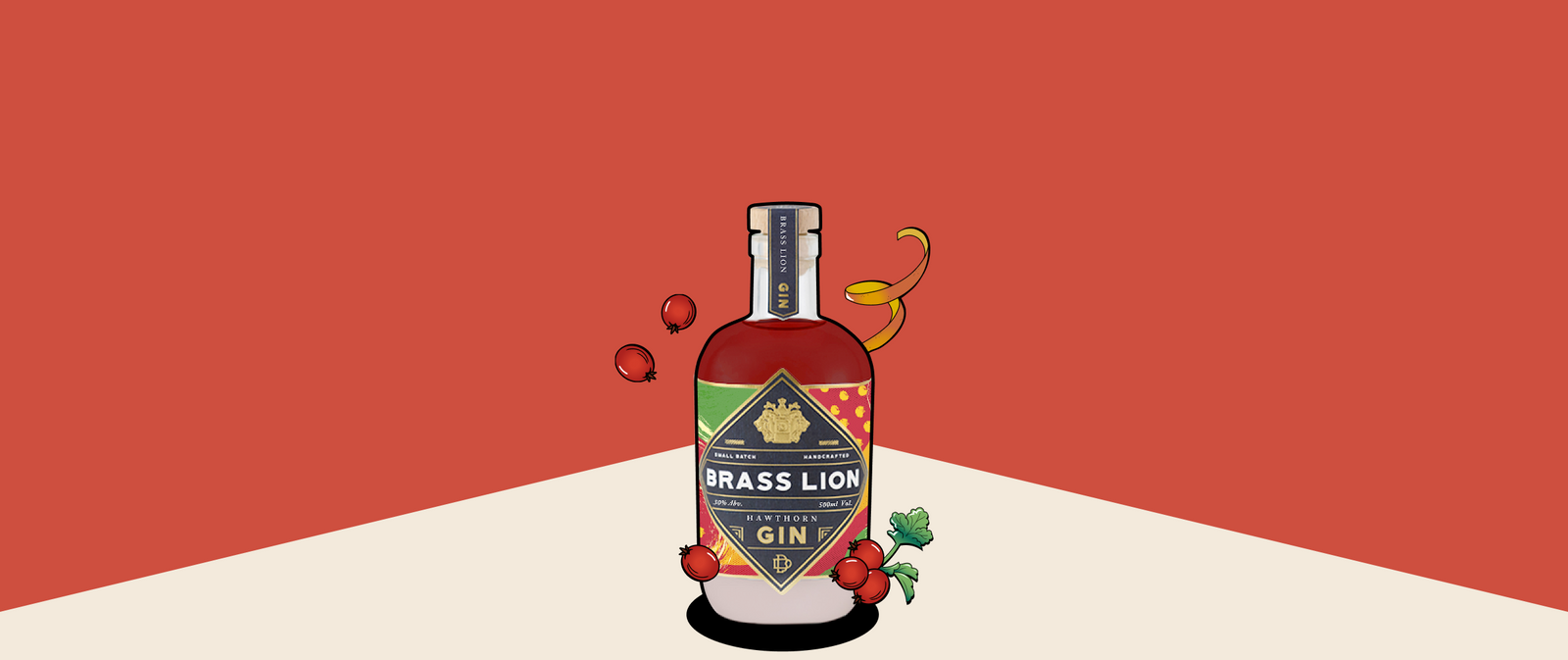 Hawthorn Gin – Fruity, Local Gin Inspired by Hawflakes – Brass Lion ...