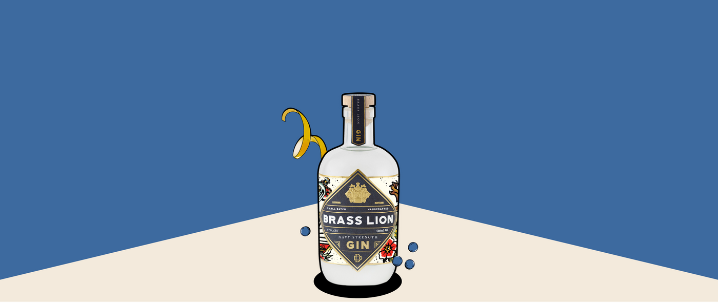 Navy Strength Gin – High ABV Overproof Gin by Brass Lion – Brass Lion ...