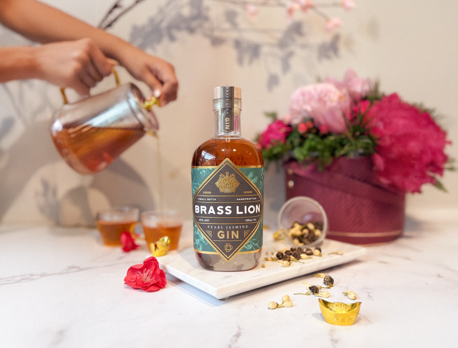 Pearl Jasmine Gin | Brass Lion Distillery Singapore