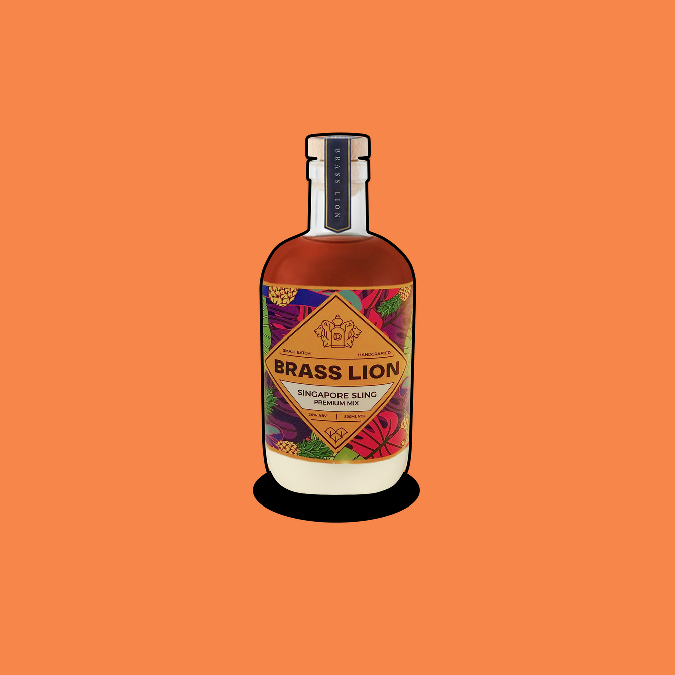 Brass Lion Singapore Sling Mix – Classic Cocktail, Simplified – Brass ...
